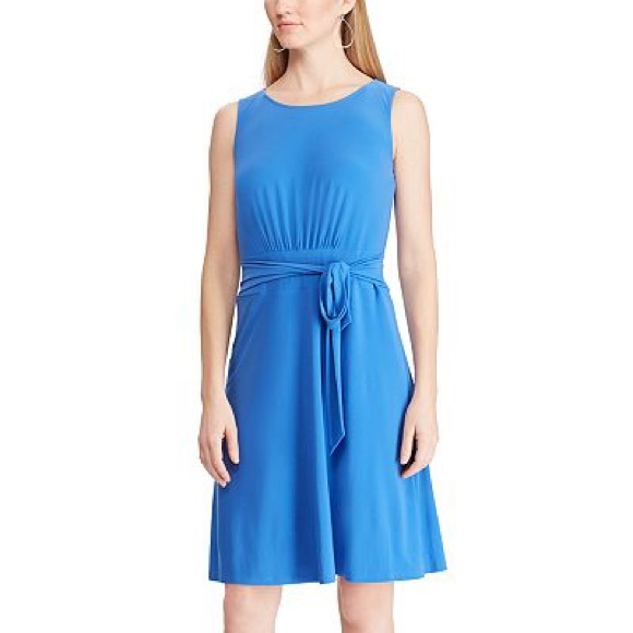 Chaps | Dresses | Womens Chaps Pleated Fit Flare Dress | Poshmark